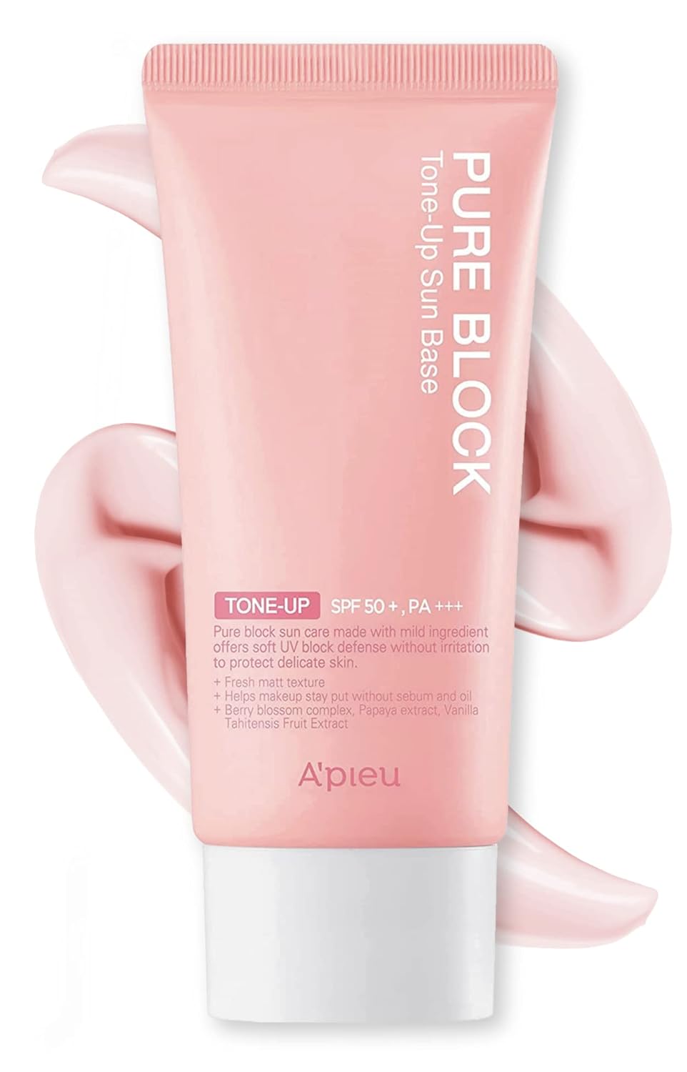 Pure Block Tone Up Sunscreen Base SPF50+/PA+++ 50ml | Tone-Up Reef Saf ...